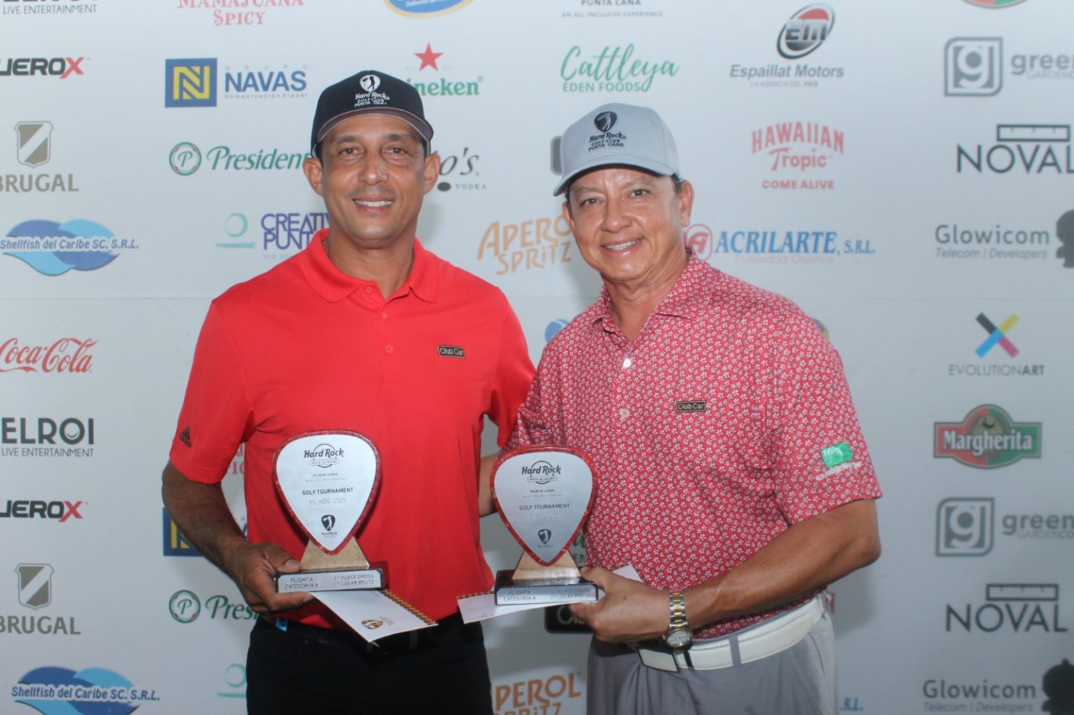 Golf Dominicano | César y Enrique Rodríguez ganan el 4to. Torneo Hard ...